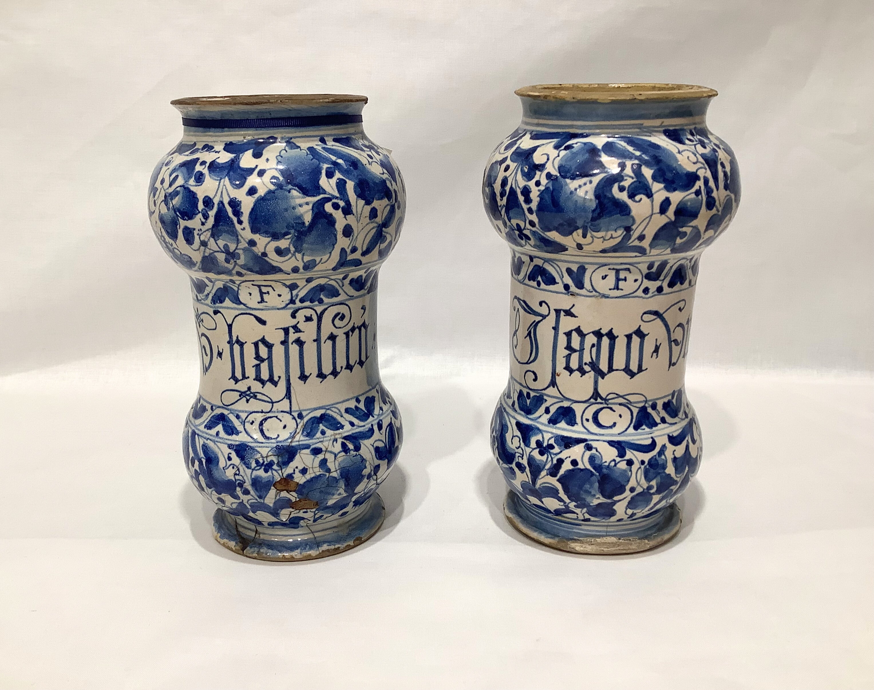 17th C Albarello Jars – Weatherly Design